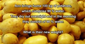 Quiz with potatoes - Raise Your Brain
